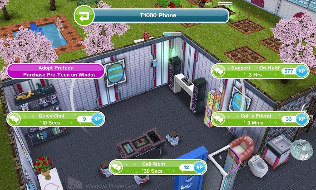 The Sims FreePlay for Windows Phone gets massive update, goes teenager ...