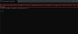 How to manage wireless networks with Command Prompt on Windows 10 ...