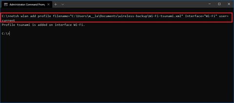 How to manage wireless networks with Command Prompt on Windows 10 ...