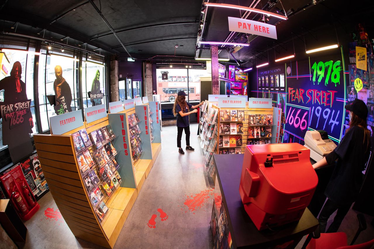 Netflix opens pop-up 90s video store for Fear Street release | Woman & Home