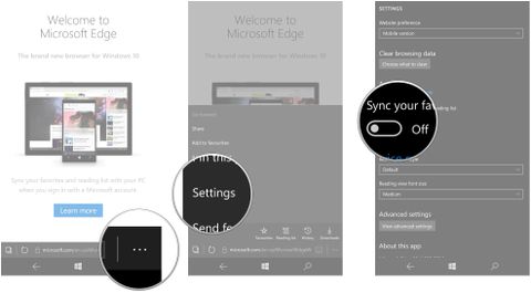 How to sync Edge data between Windows 10 devices | Windows Central