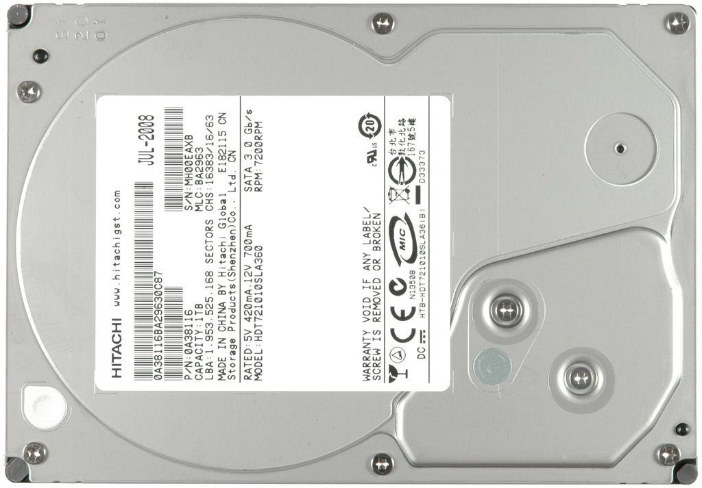 Hitachi Deskstar 7K1000.B - Acoustically Manage Your Hard Drive | Tom's ...