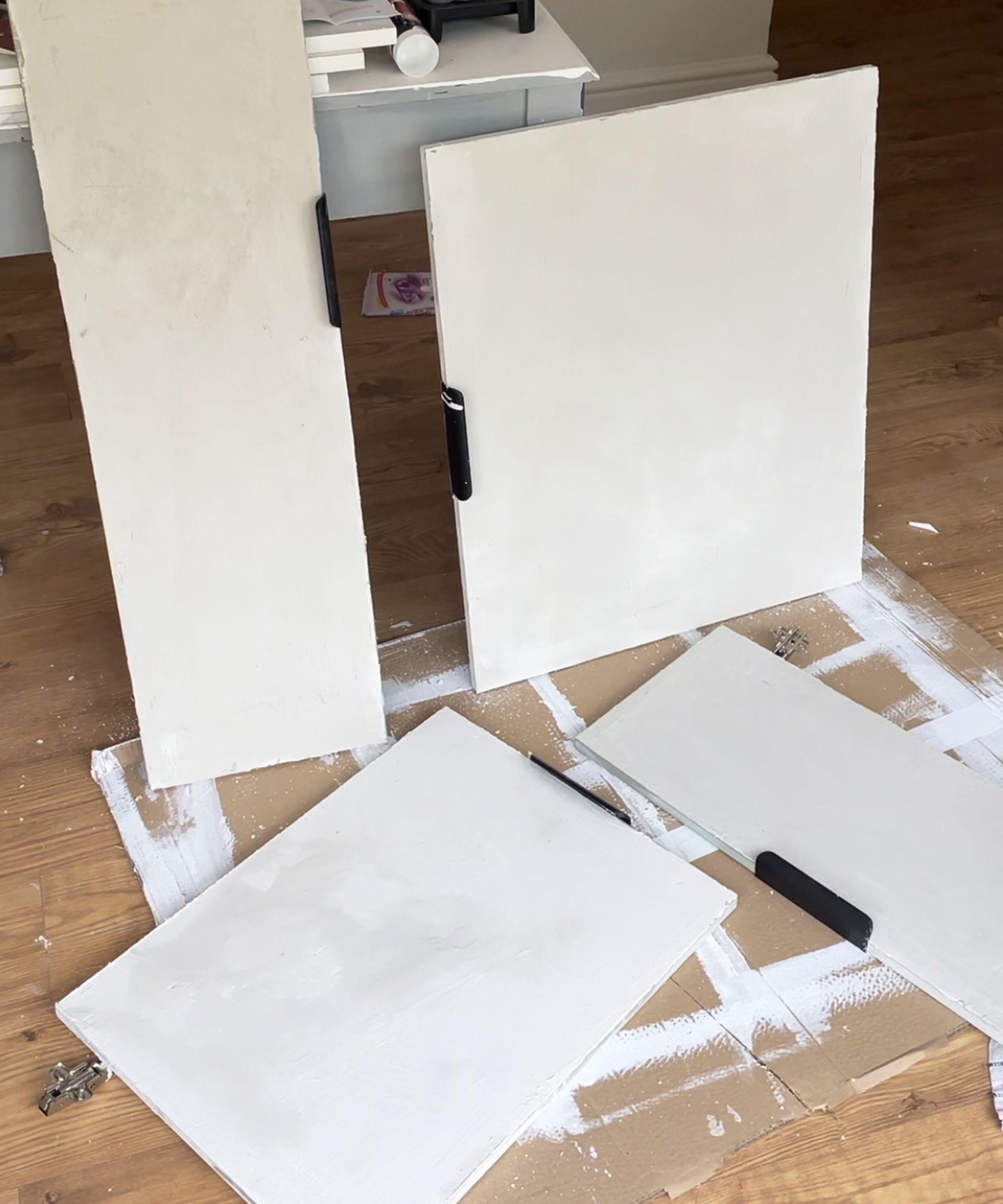 How to microcement kitchen cabinets: an achievable DIY | Real Homes