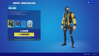 Fortnite Starter Pack, Rogue Alias Pack is the best deal | GamesRadar+