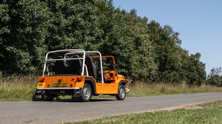 We make off with a MOKE Electric: a very British beach machine | Wallpaper*