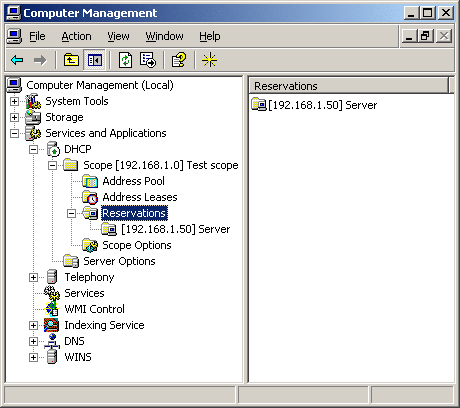 DHCP Server Installation, Continued - Your Own Server Part 2: Windows Server 2003 Installation ...