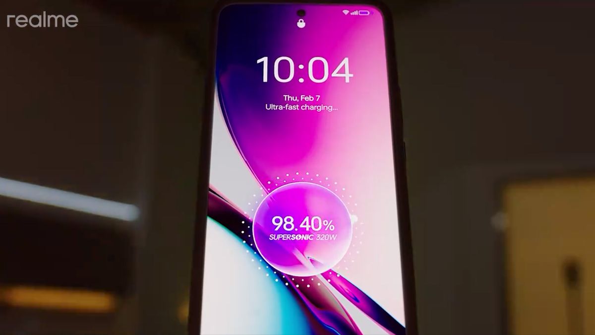 Realme reveals world's-fastest phone charger – full power in under 5 ...