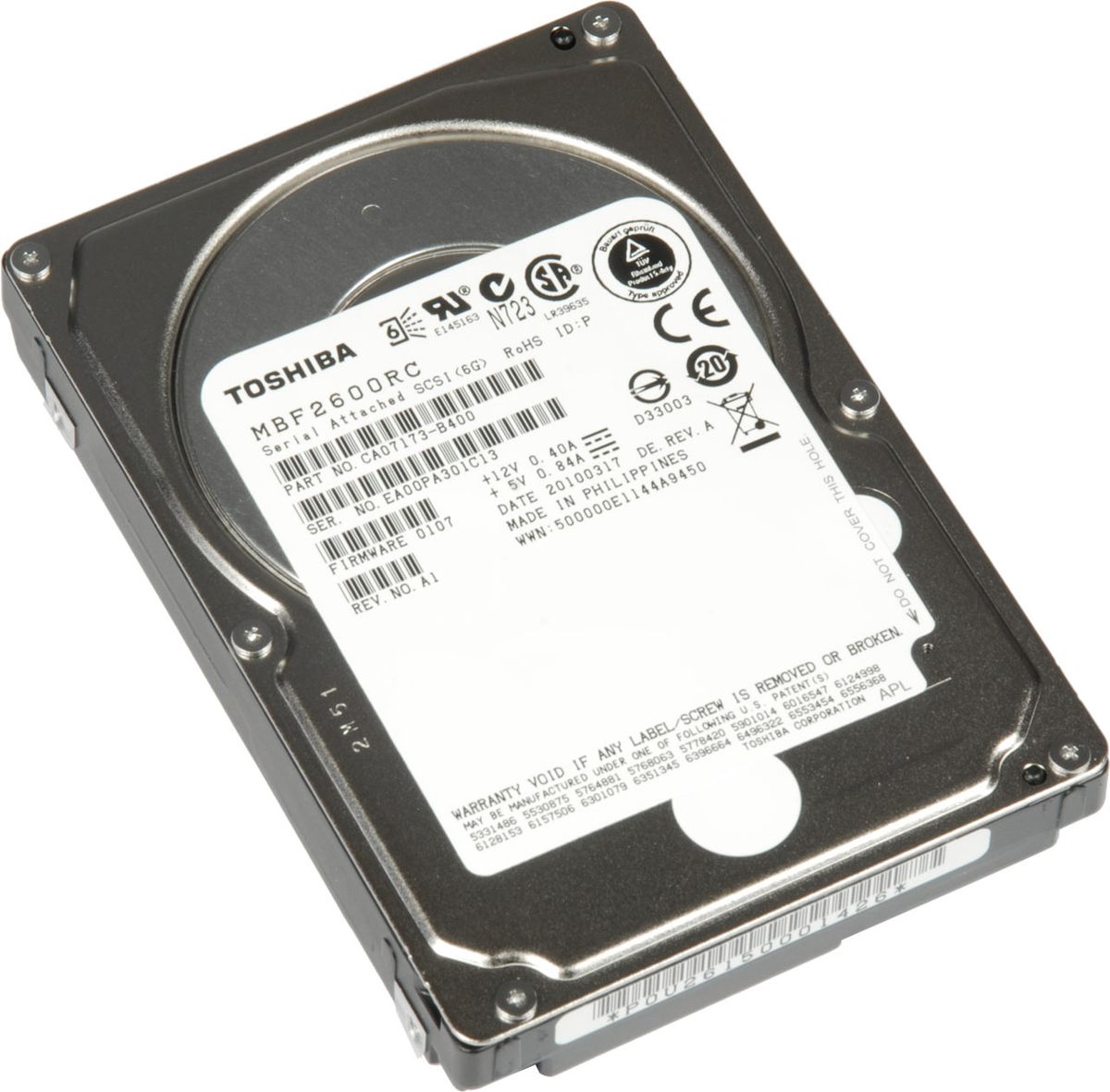 2.5” Vs. 3.5”: Drive Examples - Changing Of The Guard: 2.5” Hard Drives ...