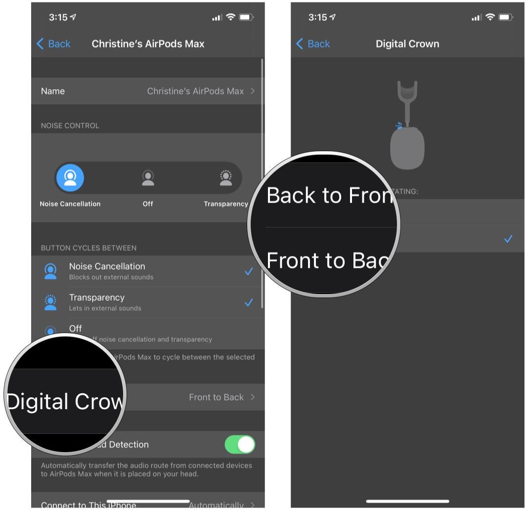 How to manage the Digital Crown and ANC button on AirPods Max | iMore