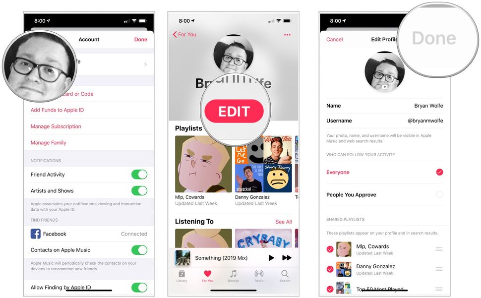 How to set up and modify your user profile in Apple Music | iMore