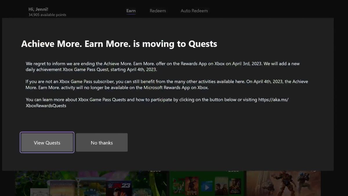 Microsoft Xbox Rewards may be being shut down from December, could this ...