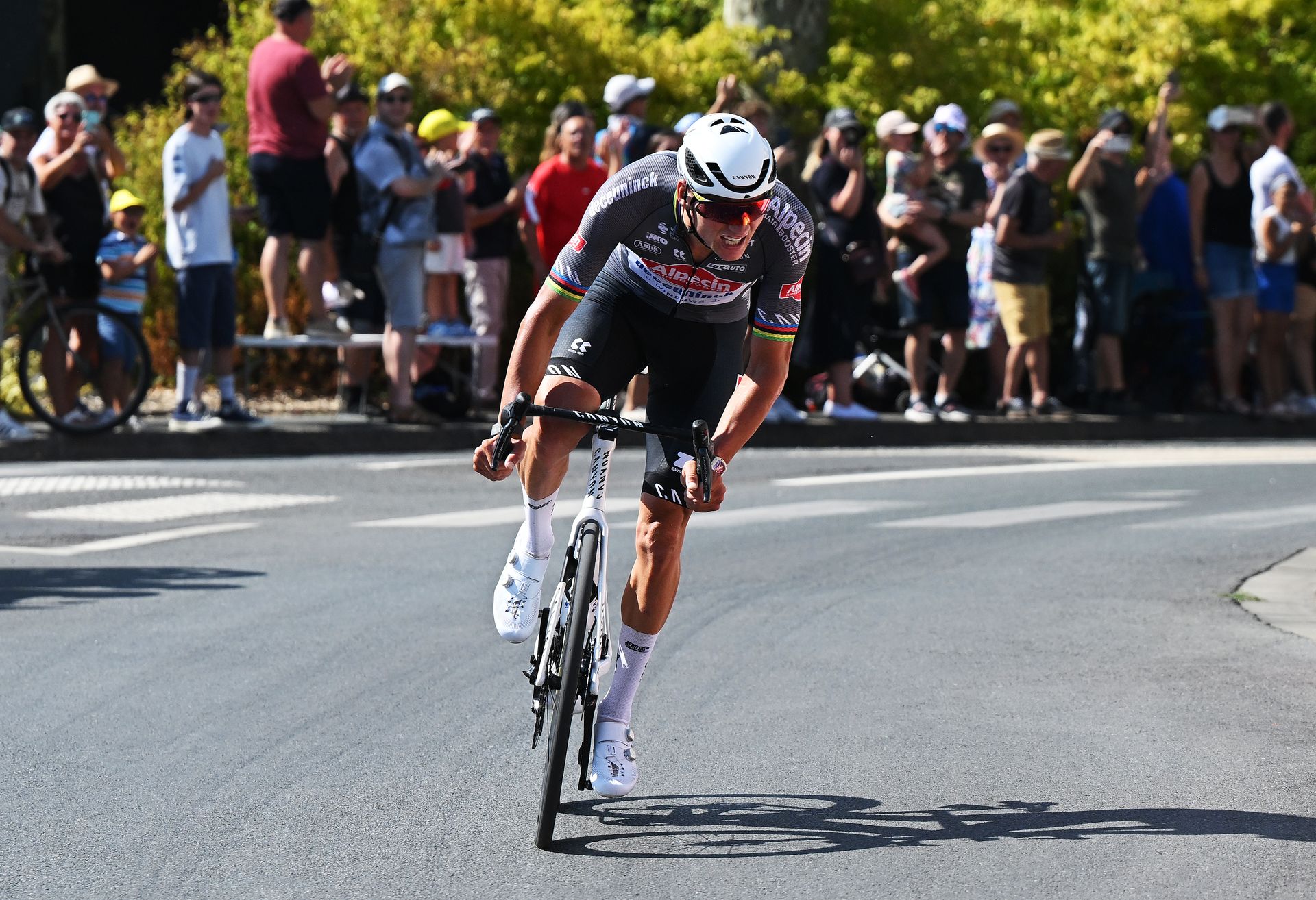 'We put on a good show' - Mathieu van der Poel falls metres short of ...
