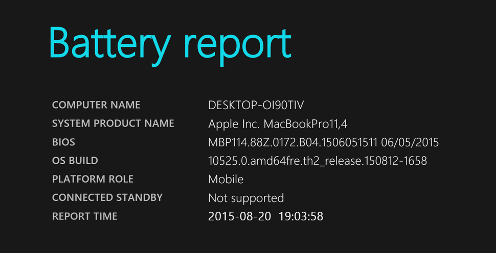 How to generate a Battery Report in Windows 10 | Windows Central