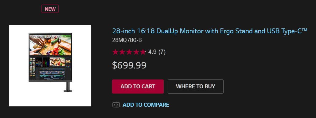 LG's DualUp 16:18 Aspect Ratio Monitor Gets a Price | Tom's Hardware