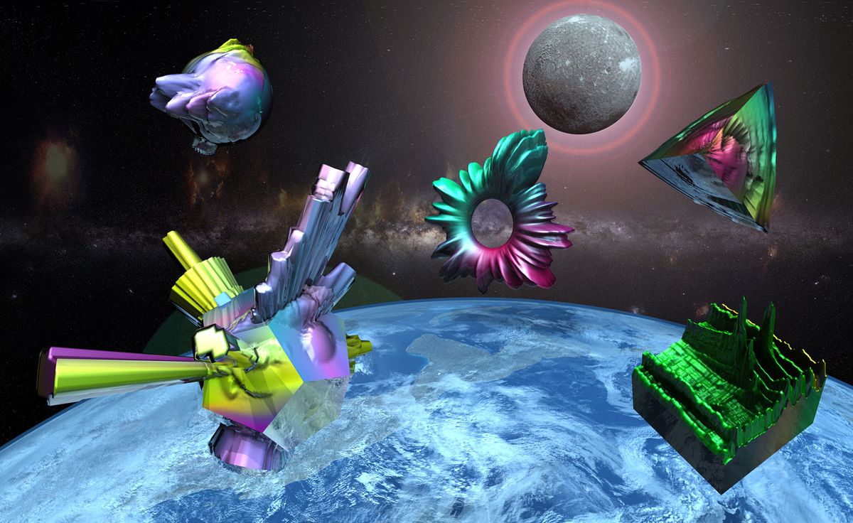 Eyal Gever launches the first art sculpture in space | Wallpaper*