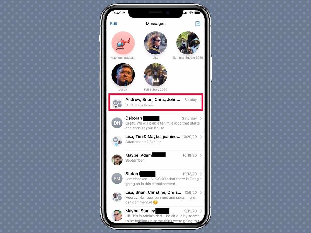 iOS 14: How to pin a conversation in the Messages app | Tom's Guide