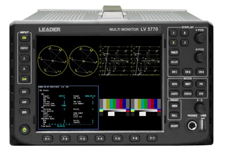 Leader Debuts New Audio Options for LV5770 Analyzer | TV Tech