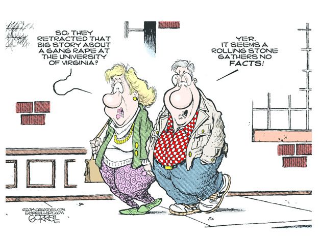 Editorial cartoon Rolling Stone journalism | The Week