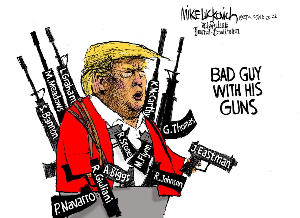 A bad guy's guns | The Week