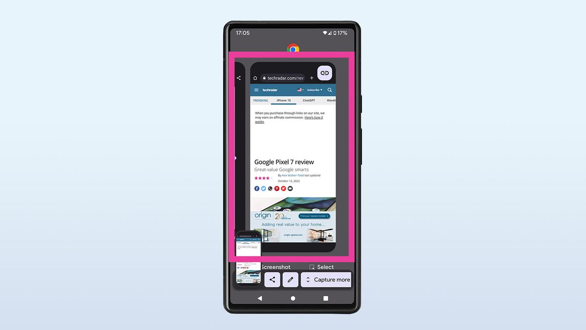 How to screenshot on Google Pixel phones | TechRadar