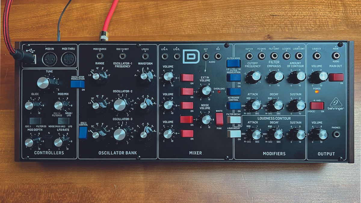 Master the Minimoog Model D and create a classic Minimoog bass sound ...