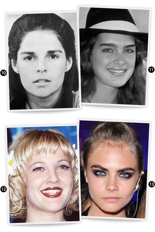 The History of Women and Their Eyebrows | Marie Claire