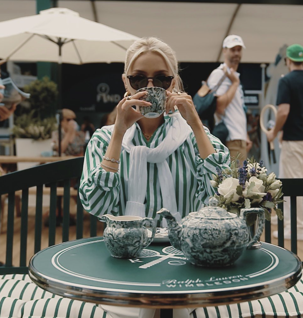 Tennis WAG Morgan Riddle Shares Her Favorite Courtside Outfits | Who ...