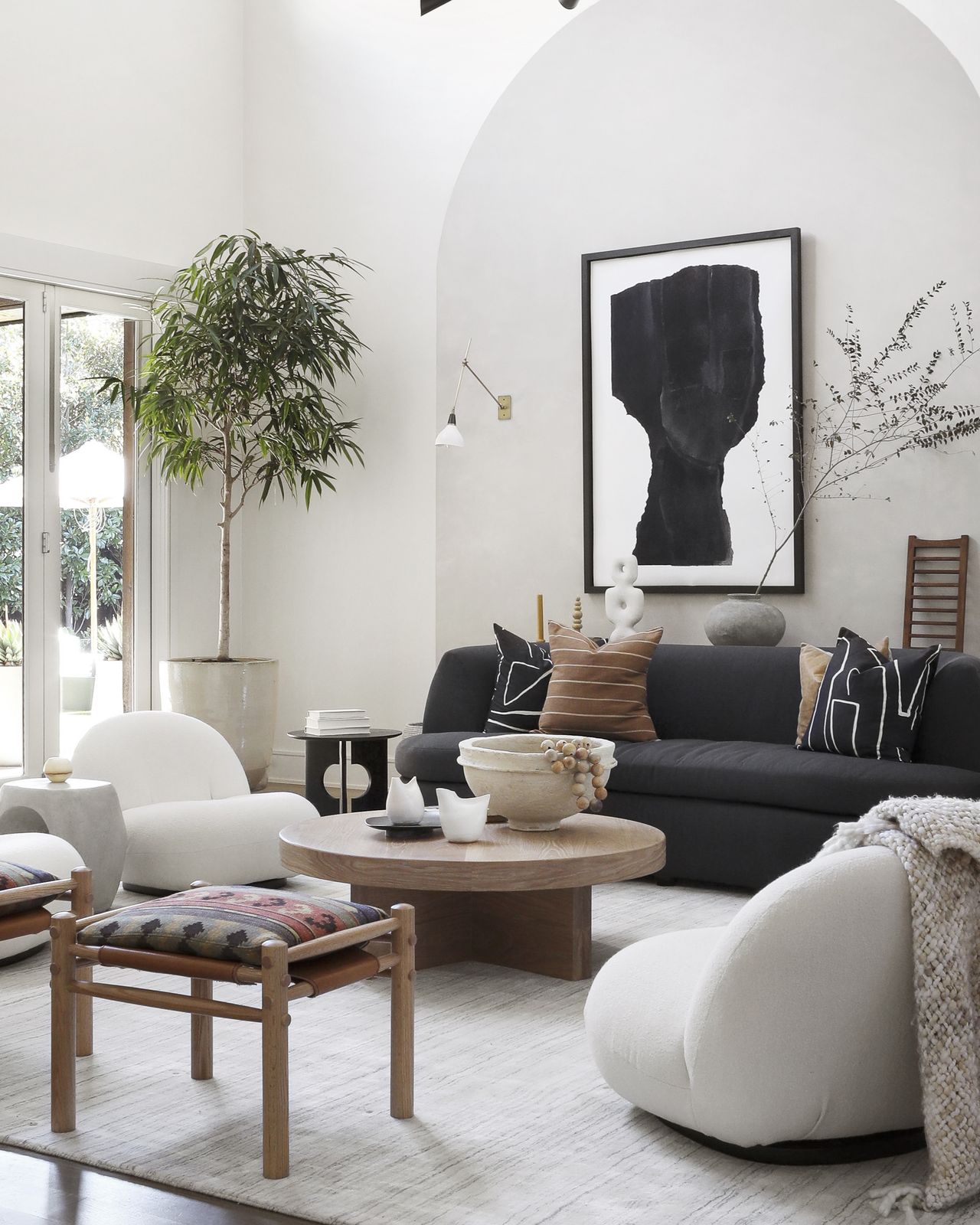 5 living rooms that will instantly make you want to add an indoor tree ...