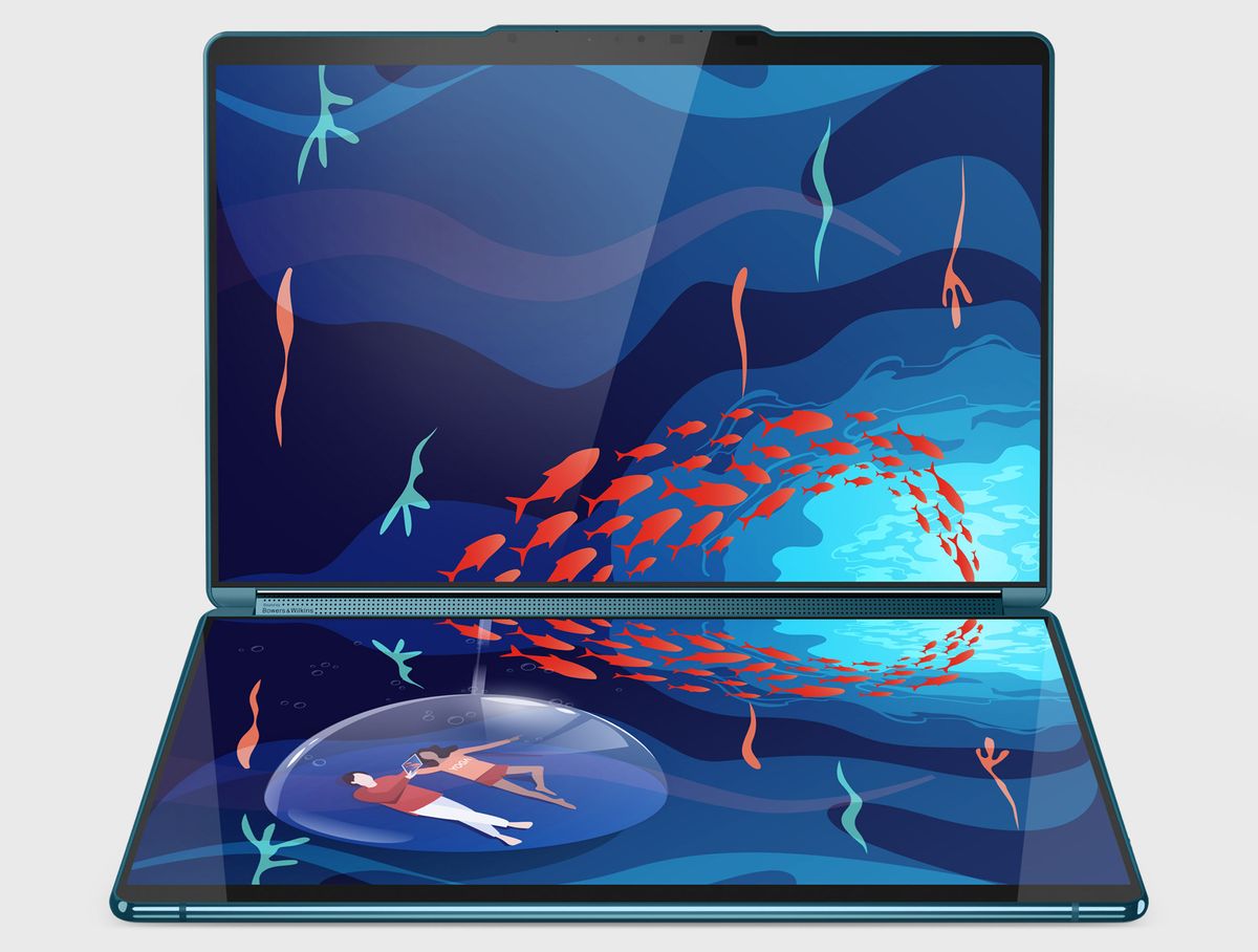 This dual-OLED Lenovo could be the future of laptops | PC Gamer