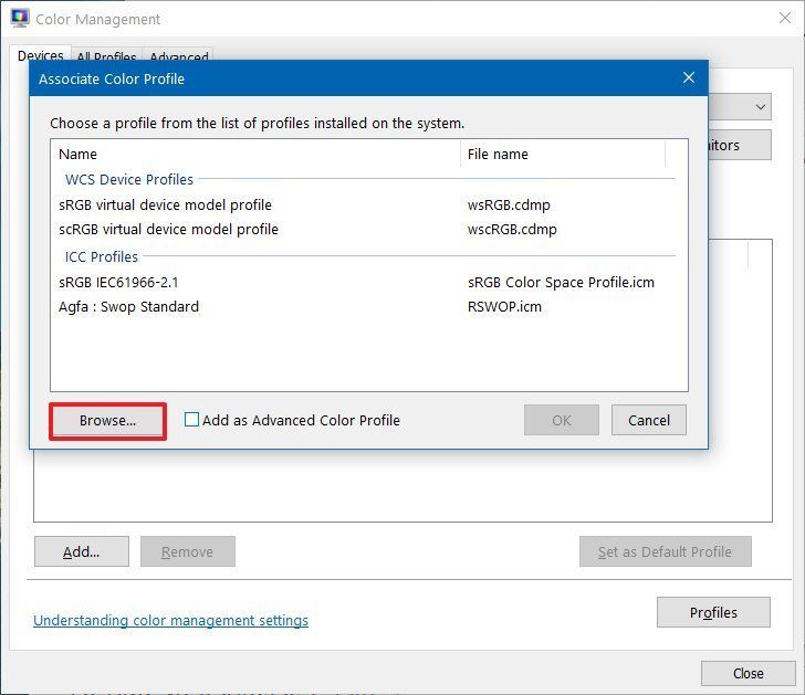 How to find the right color profile for your monitor using Windows 10 ...