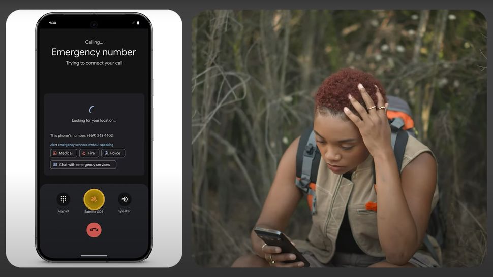 The Pixel 9 offers satellite SOS services. Here's how it all works ...