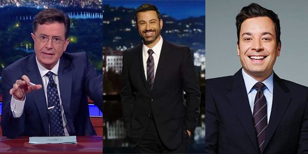 How Jimmy Fallon, Jimmy Kimmel And Stephen Colbert Compare In The ...