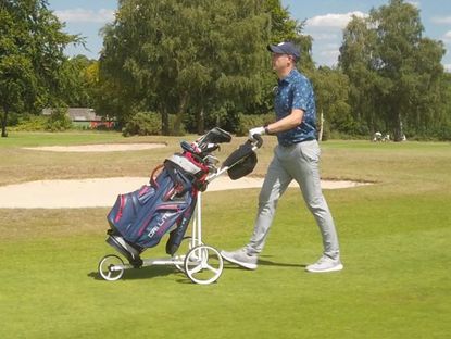 Big Max Ti Lite Push Trolley Review - Golf Monthly Reviews | Golf Monthly
