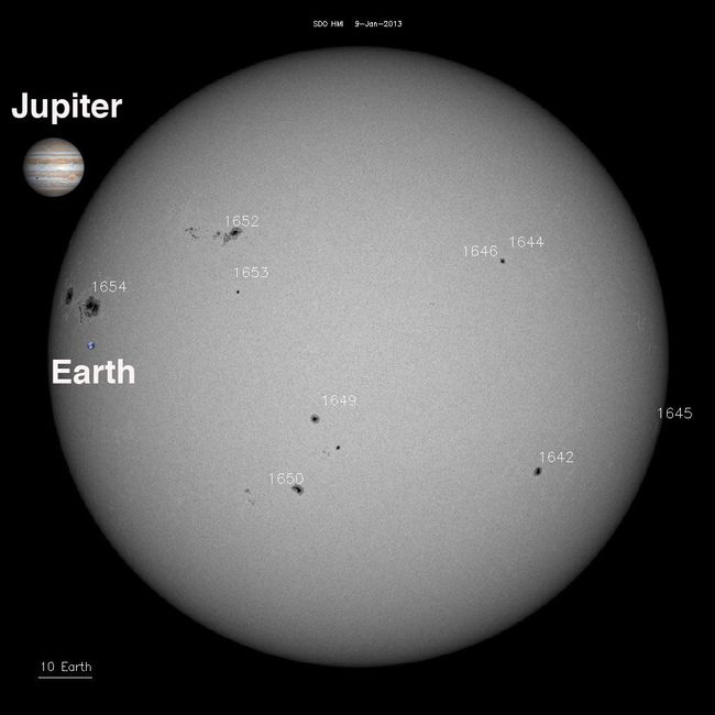 Big Sunspot Unleashes Intense Solar Flare | Space