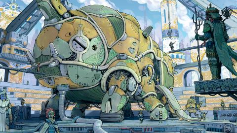 How to create key art for video games in Photoshop and Blender ...