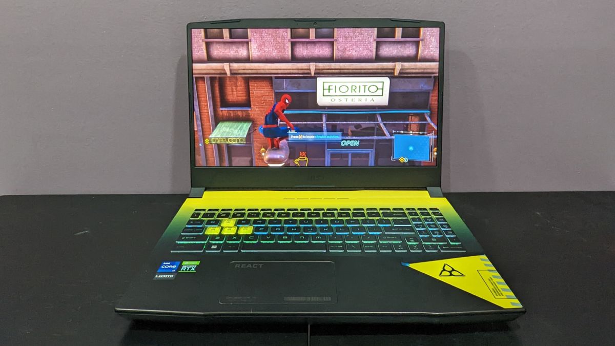 MSI Crosshair 15 Rainbow Six Extraction Edition review | Laptop Mag