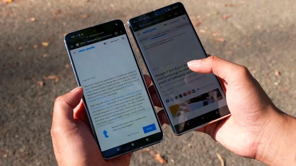 I just tested the Google Pixel 8 Pro and Pixel 7 Pro side by side — and ...
