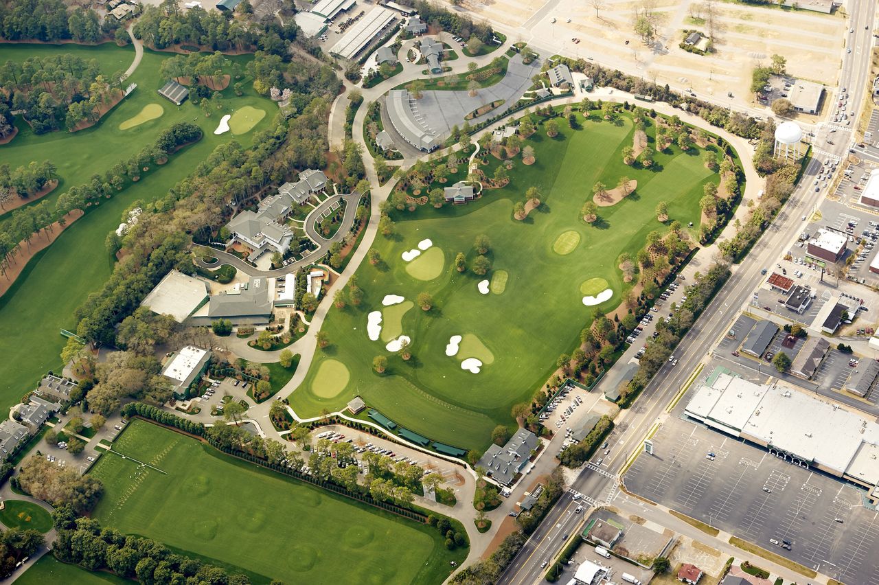This Amazing Augusta National Map Shows Masters Venue Like You've Never ...