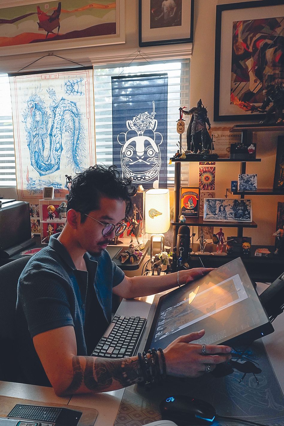 Inside the artist's studio: why the digital artist Erik Ly enjoys a maximalist aesthetic ...