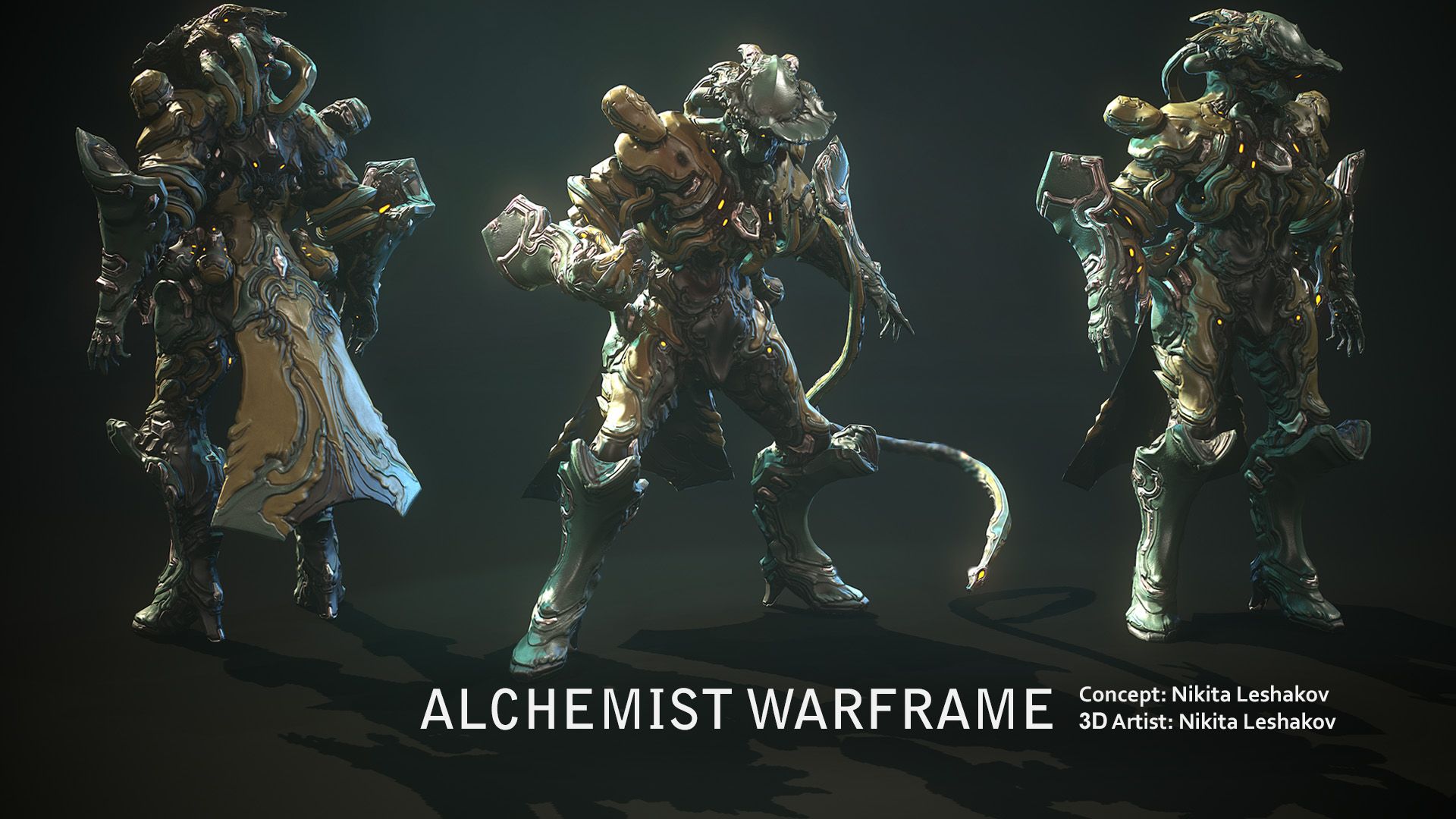 Here's a first look at Warframe's next three warframes coming this year ...