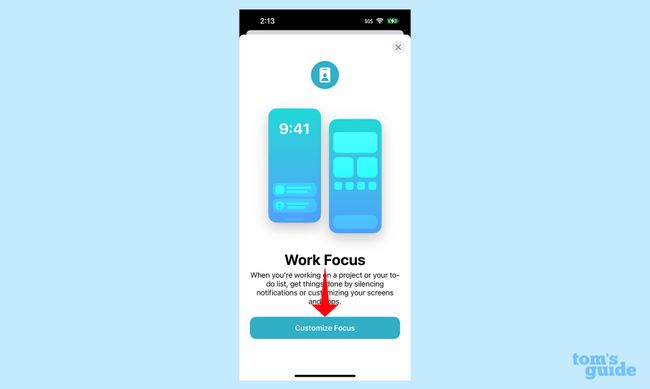 How to set up a Focus mode on your iPhone in iOS 16 | Tom's Guide