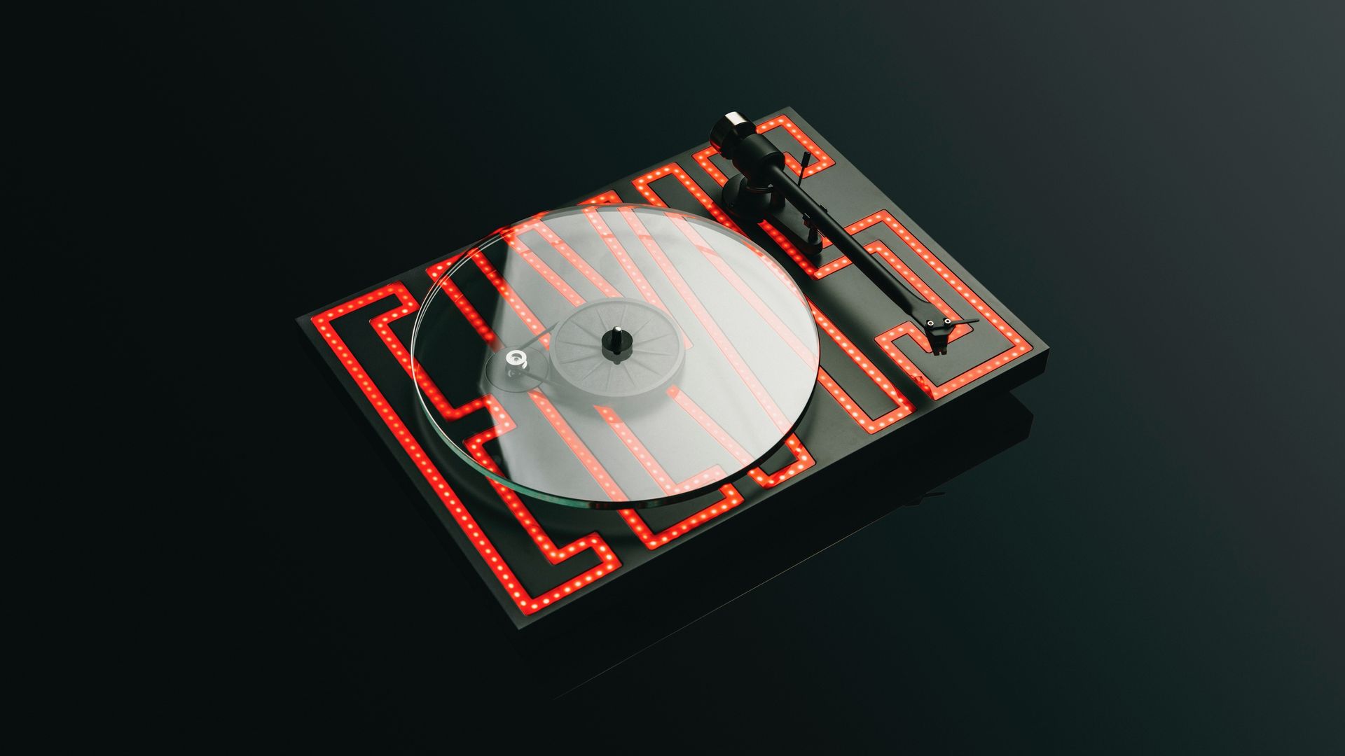 Elvis lives! Pro-Ject's turntable tribute to The King has a dimmable ...