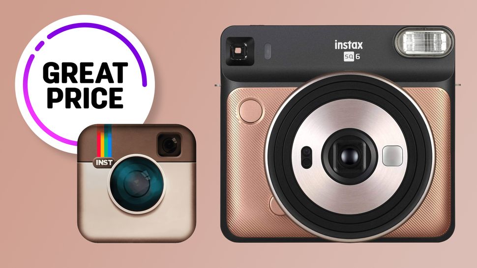 My favorite Instax camera – which looks like the old Instagram logo ...