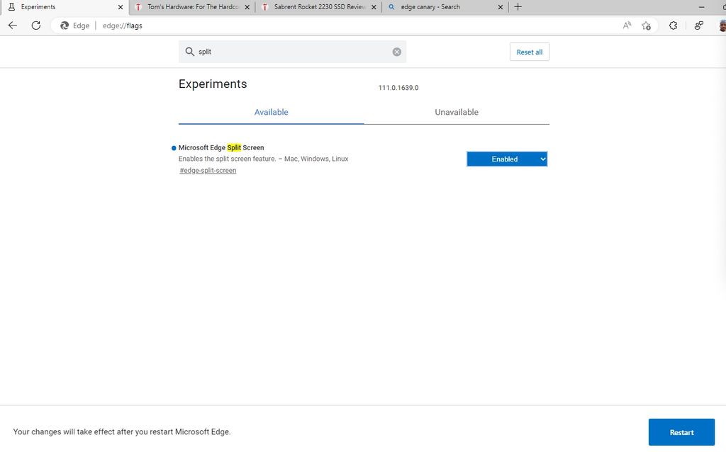 Microsoft’s Edge Offers Split Screen View for Tabs in Latest Canary ...