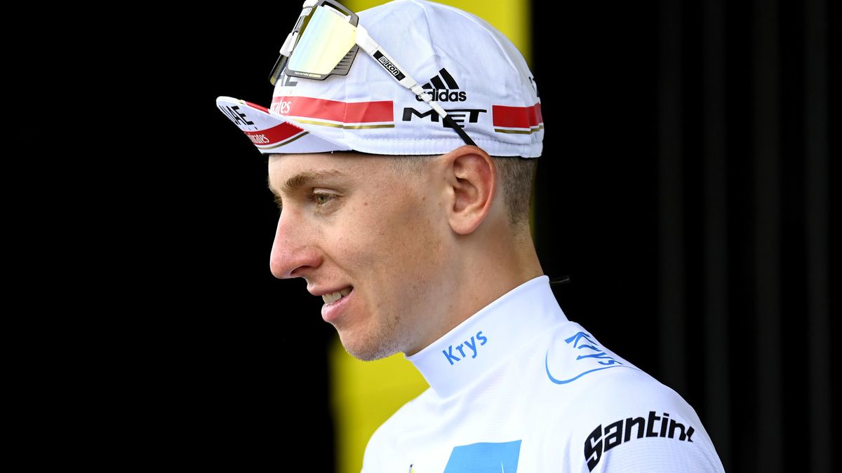 Spotted: Pogacar is sporting a pair of prototype sunglasses at the Tour ...
