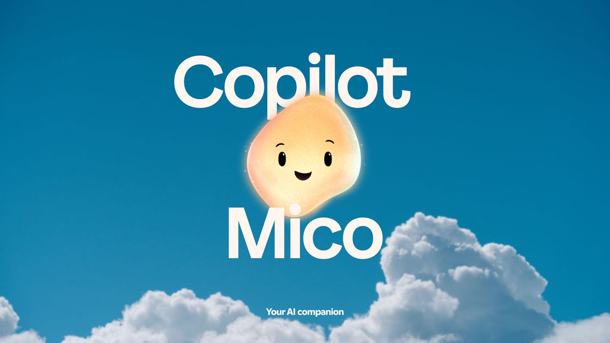 Meet the new face of Copilot — Microsoft introduces expressive Mico ...