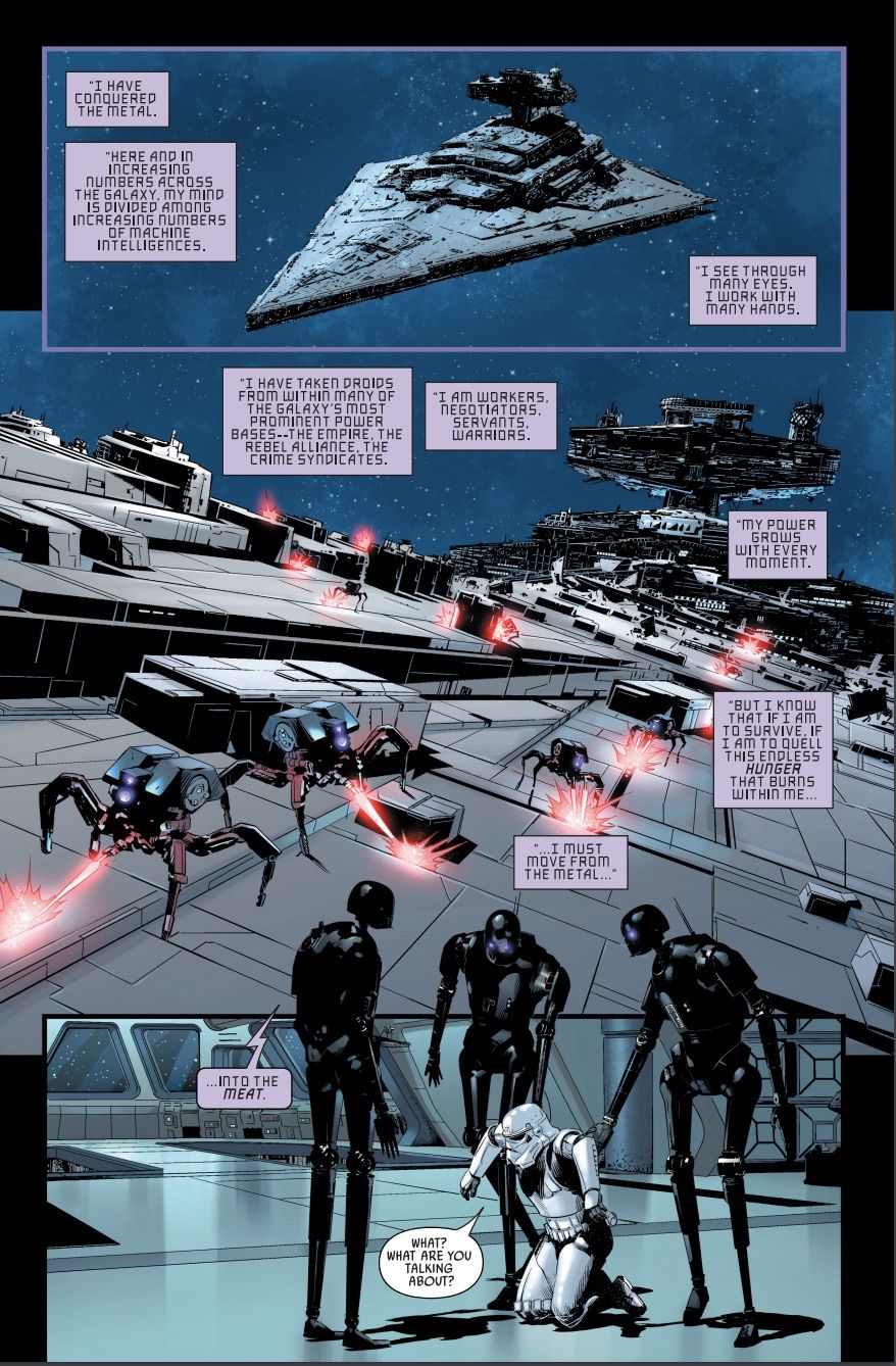 'Star Wars: Dark Droids' writer breaks down spooky new series ...