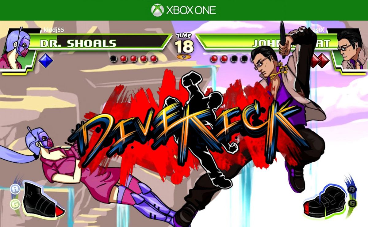 Divekick review – Kick some heads in this humorous fighting game for ...