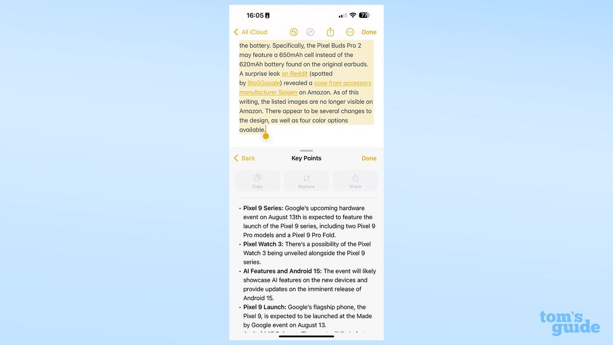 Writing Tools is one of Apple Intelligence's most useful features ...