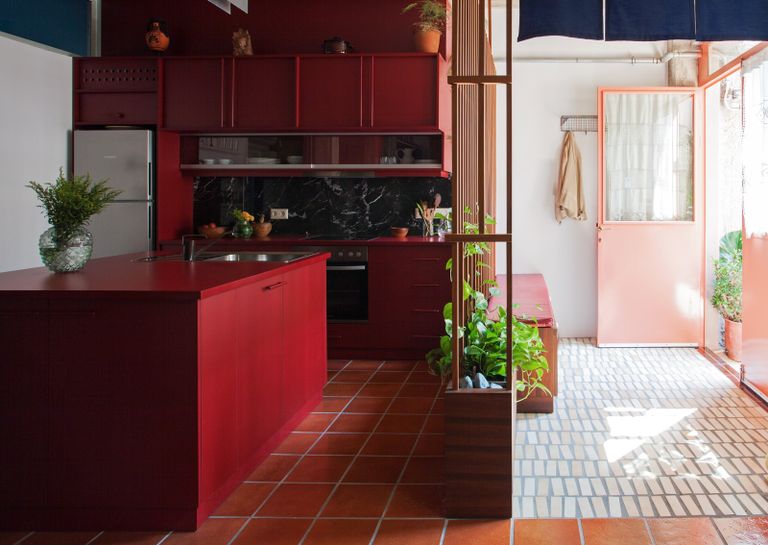 Red kitchen ideas that bring unexpected boldness | Livingetc